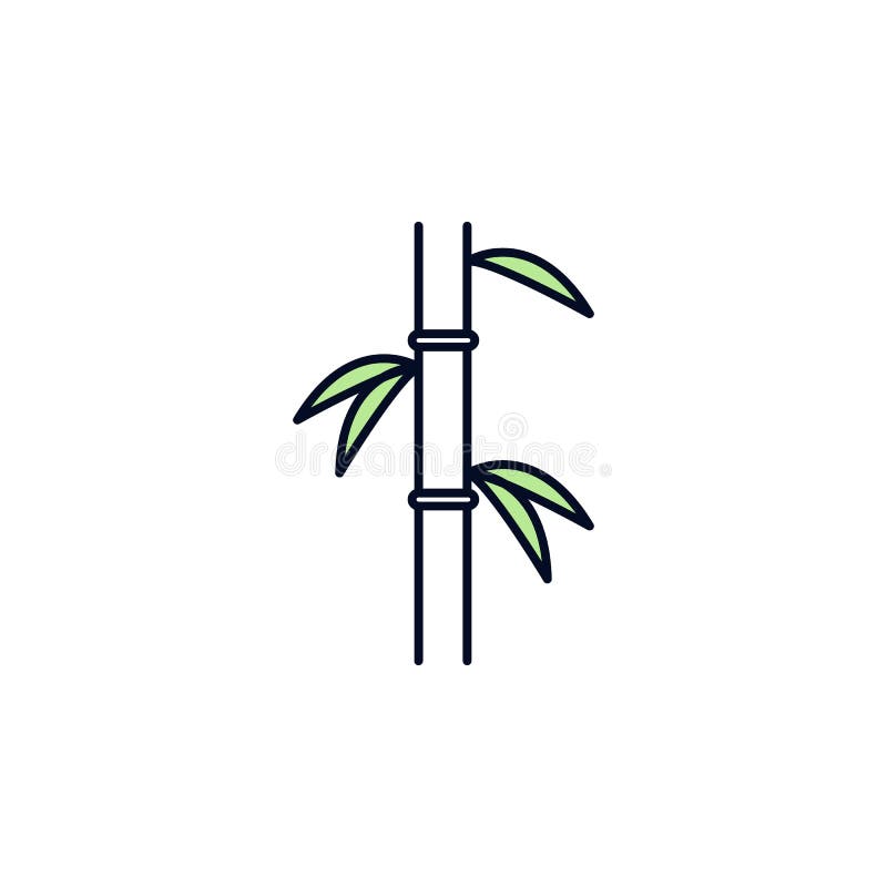 Bamboo Outline Stock Illustrations – 4,236 Bamboo Outline Stock ...