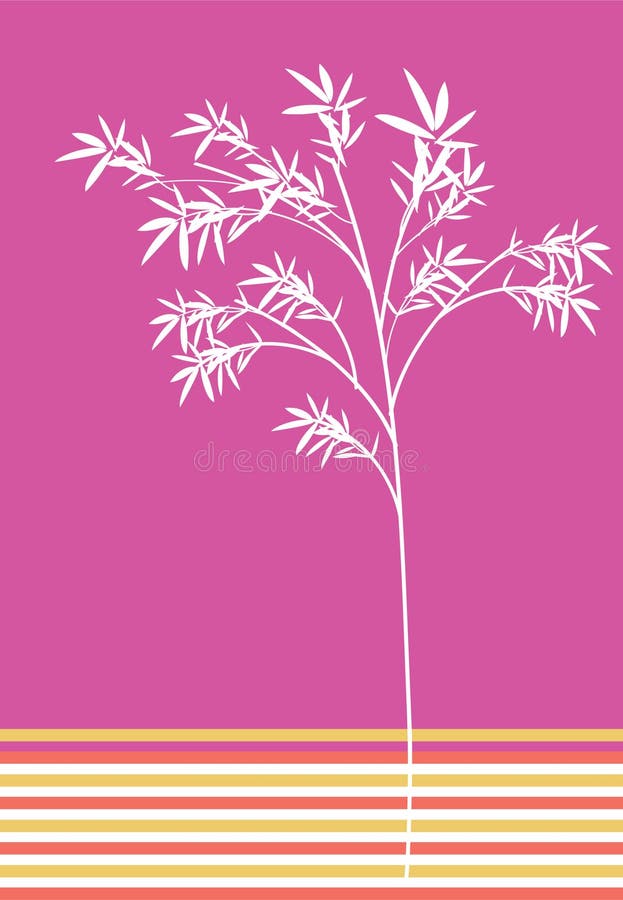 Bamboo stock vector. Illustration of jungle, green, colour - 41294726