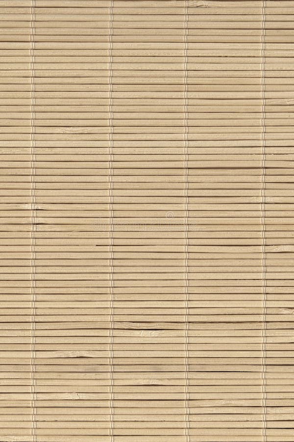 High Resolution Ocher Bamboo Place Mat Rustic Slatted Interlaced Coarse ...