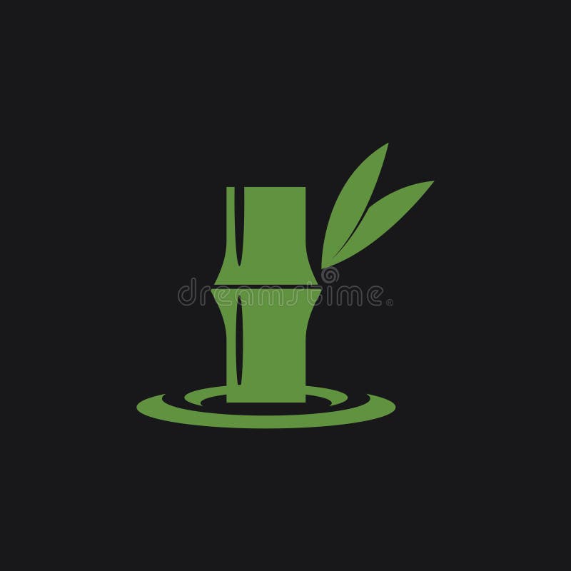 Bamboo Plant Icon and Symbol Vector Template Illustration Stock ...