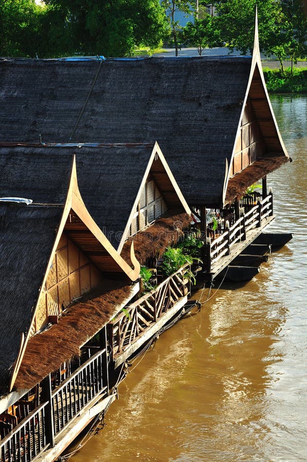 Bamboo raft stock image. Image of forest, natural, raft - 21834791