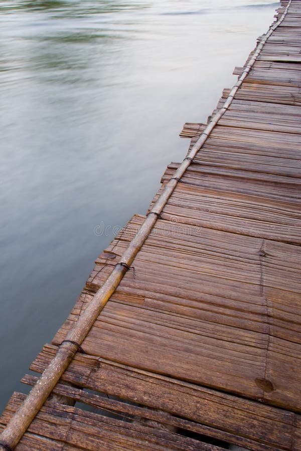 Bamboo raft stock photo. Image of flow, abstract, raft - 785860