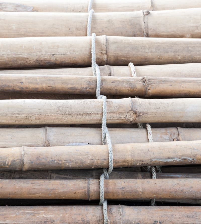 Bamboo raft stock photo. Image of culture, stick, abstract - 54513476