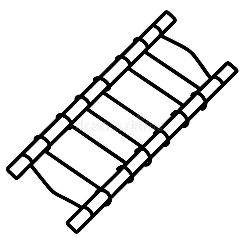 Bamboo Raft Texture Pattern Coloring Page Stock Illustration ...