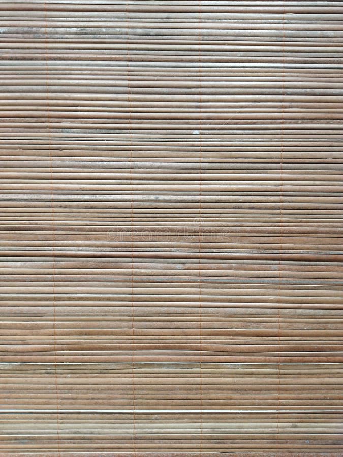 Bamboo Roller Blind Sun Shade Texture Stock Photo - Image of surface ...