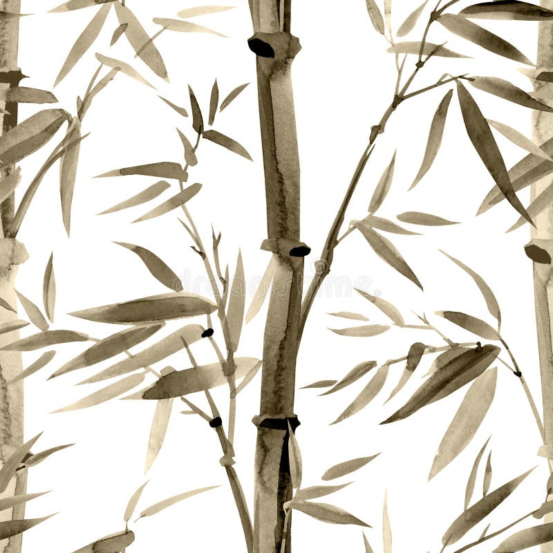 Bamboo Seamless Stock Illustrations – 15,575 Bamboo Seamless Stock ...