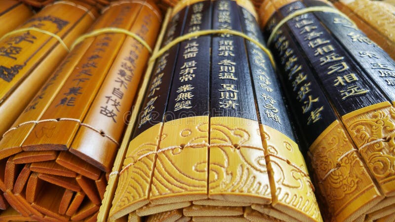 Bamboo slips stock image. Image of slips, antique, sheet - 10046625