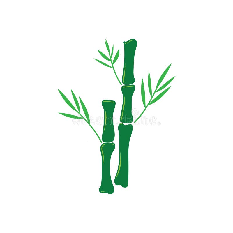 Bamboo Sticks. Vector Illustration Decorative Design Stock Vector ...