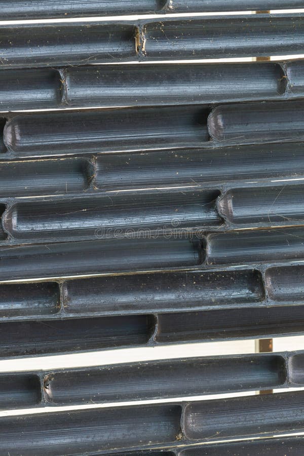 Bamboo Cut in Half and Make a Wall Stock Photo - Image of background ...