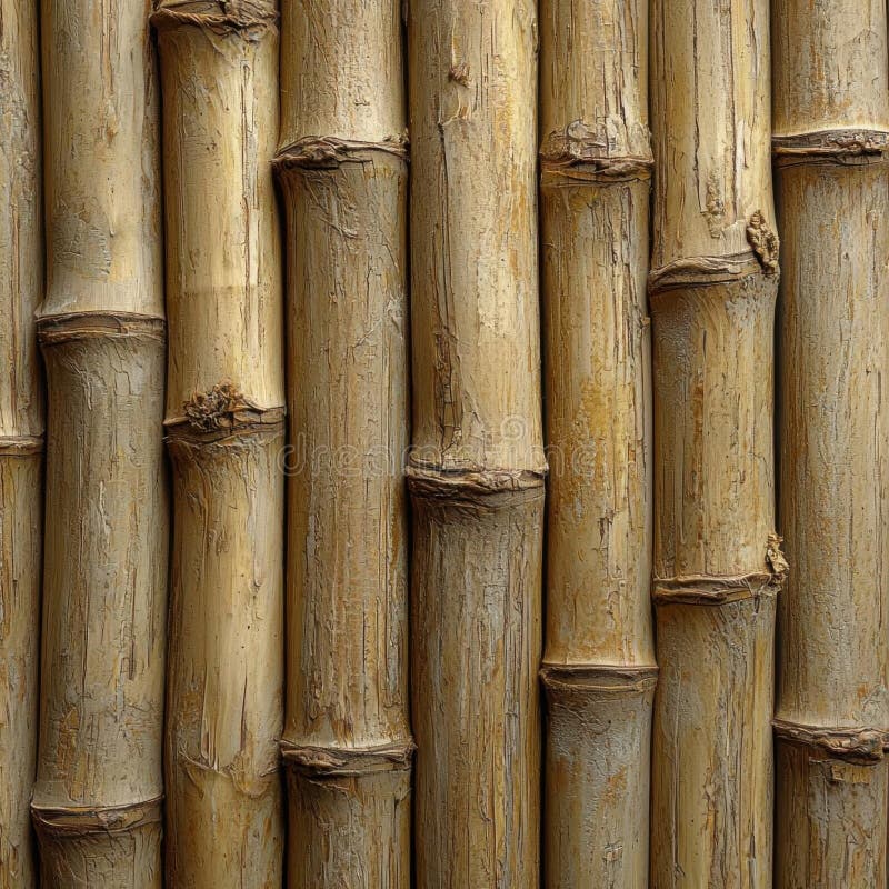 Bamboo Texture Background, Showing Raw and Natural Beauty in a Row ...