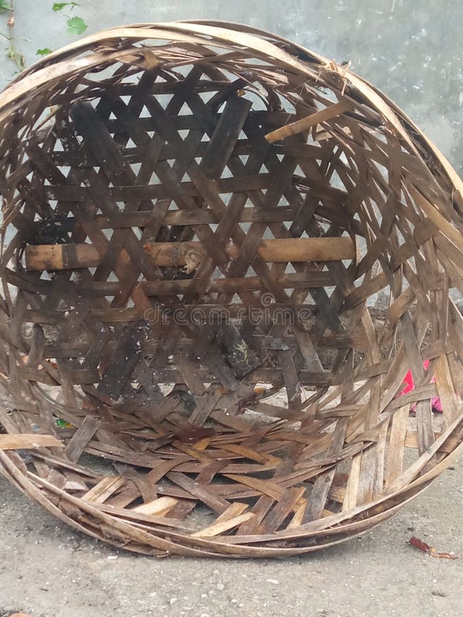 Bamboo trash in city stock photo. Image of metal, iron - 275805718