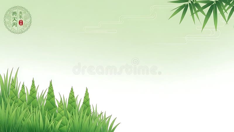 Chinese Bamboo Grass Tree Stock Illustrations – 2,798 Chinese Bamboo ...