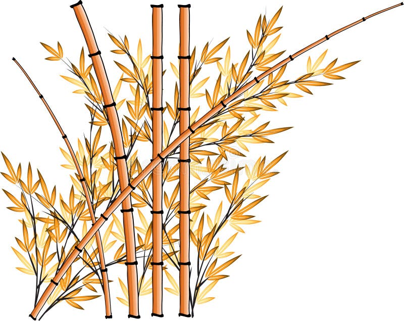 Bamboo tree design vector editorial photography. Illustration of beauty ...