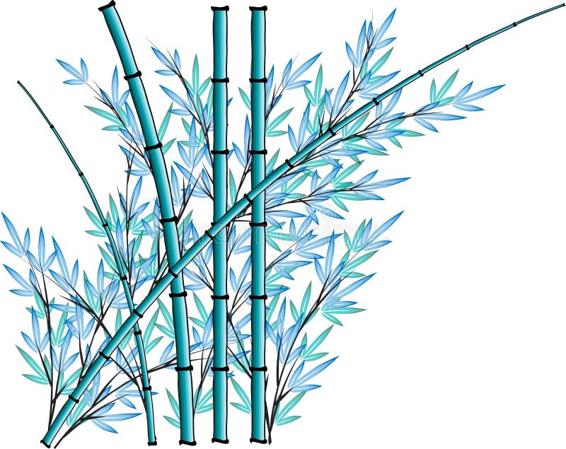 Bamboo tree design vector stock vector. Illustration of bamboo - 108922307