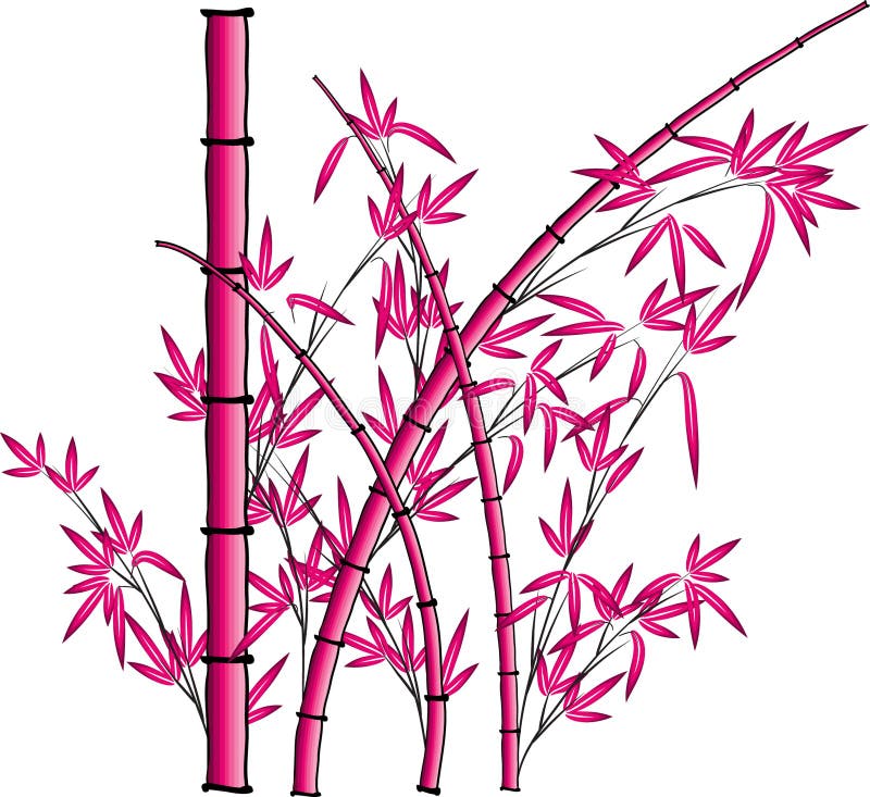 Bamboo tree design vector stock vector. Illustration of bamboo - 108922307
