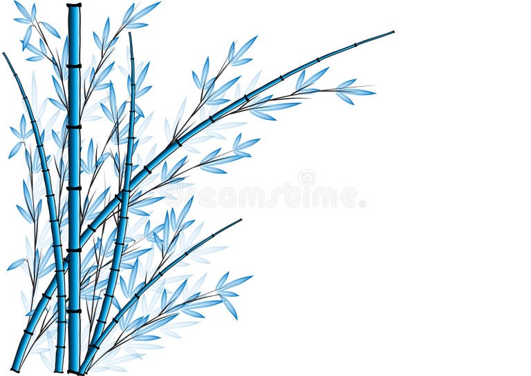 Bamboo tree design vector stock vector. Illustration of face - 108922330