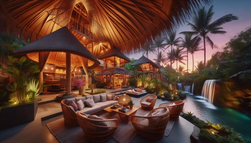 Coconut Leaf Roofing Stock Illustrations – 5 Coconut Leaf Roofing Stock ...