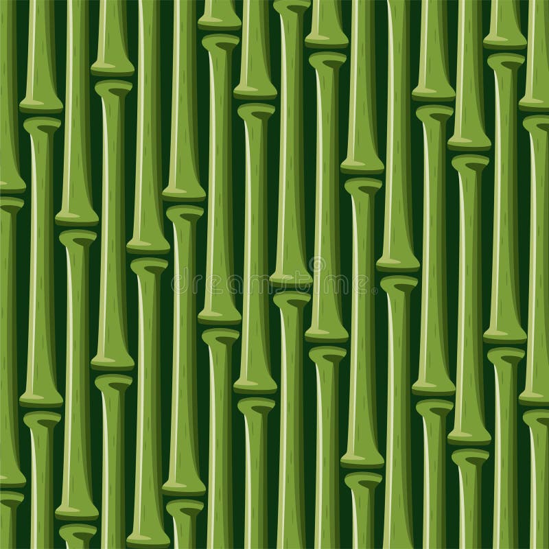 Bamboo Wall Texture Seamless Pattern Stock Vector - Illustration of ...