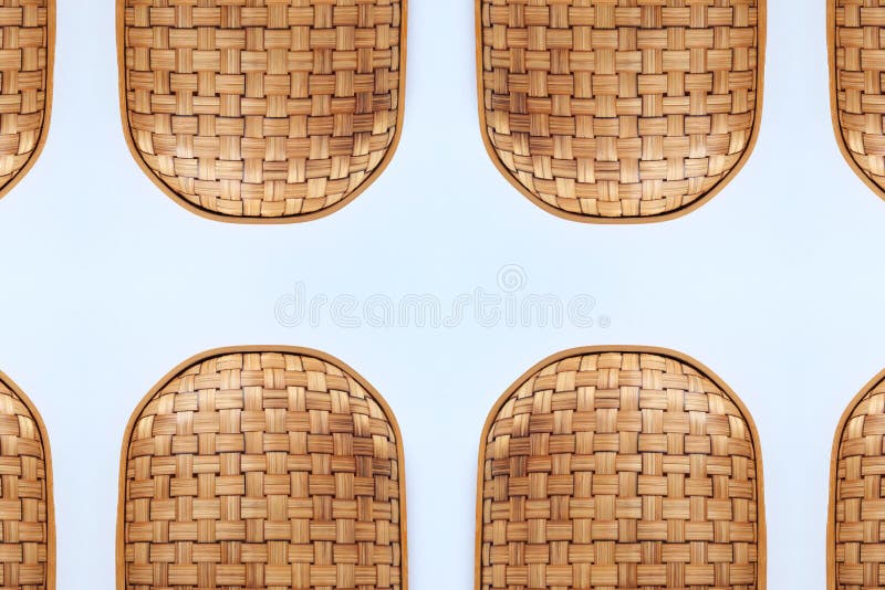 Bamboo Weave Baskets Texture and Pattern Stock Photo - Image of natural ...