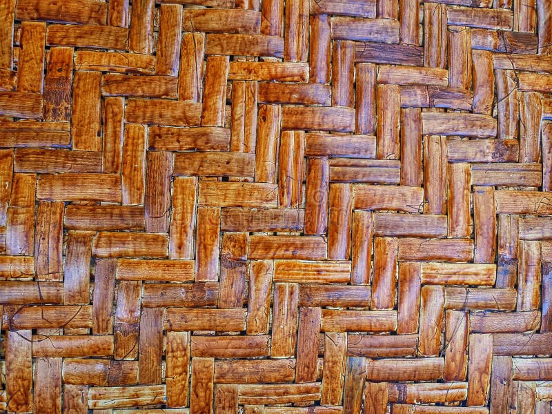 Bamboo Weave Pattern, Woven Pattern of Bamboo Background Stock Photo ...