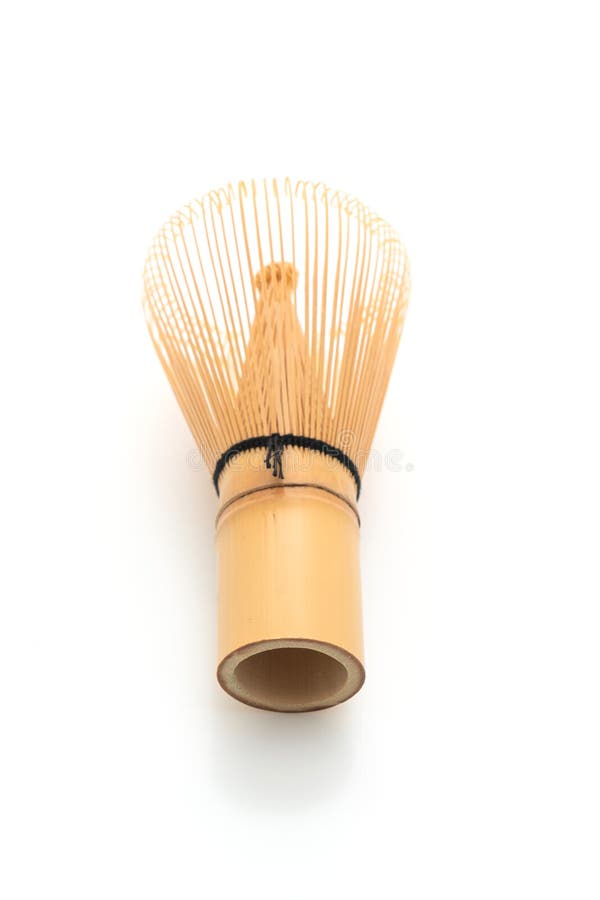 Bamboo Whisk for Making Matcha Green Tea Stock Image - Image of ...