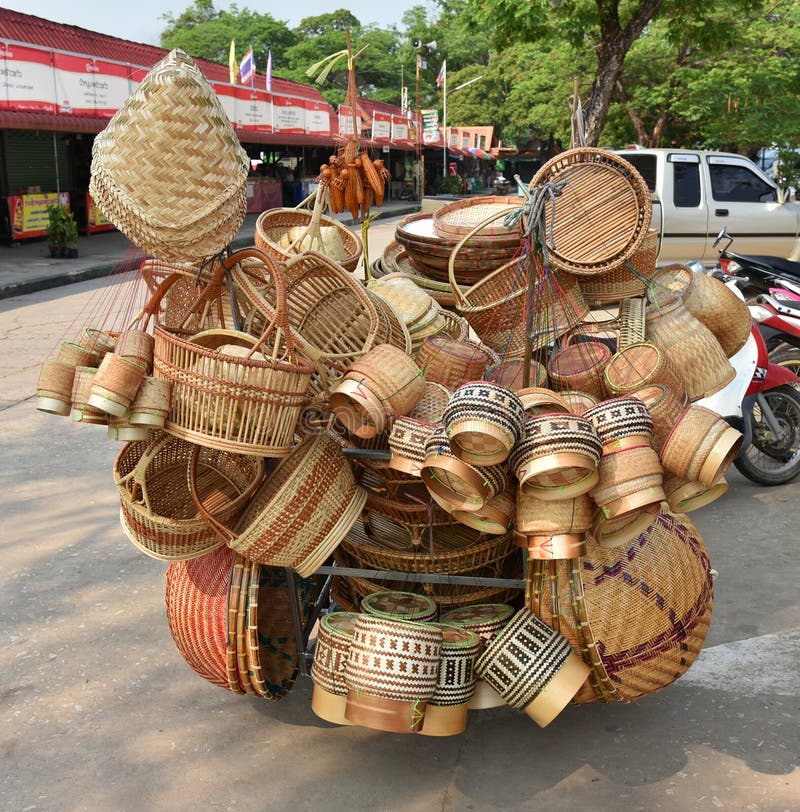 Bamboo wicker - Weave stock image. Image of panel, interior - 70984225