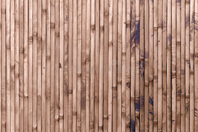 Bamboo Wood Panel Decorative Old Grunge Brown Bamboo Wall Fence