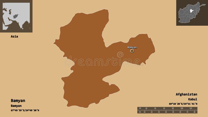 Bamyan, Province of Afghanistan,. Previews. Pattern Stock Illustration ...