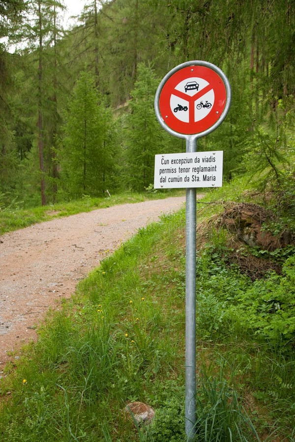 Ban on driving stock image. Image of prohibition, mofafahrverbot - 11665543