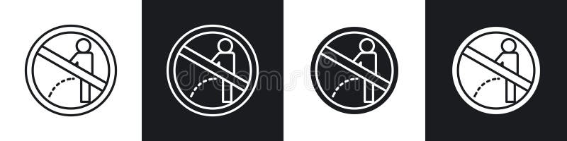 Ban sign stock vector. Illustration of public, icon - 341312664