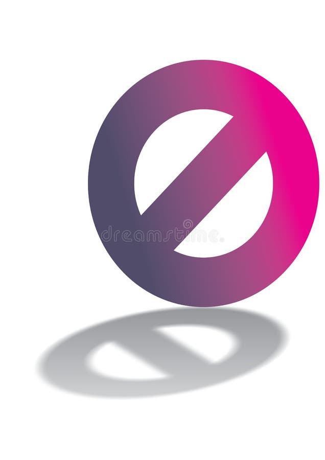 Ban sign stock illustration. Illustration of graphic, sign - 6311125