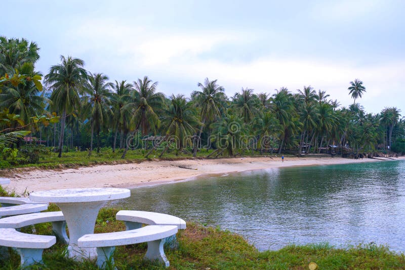Ban Tai Beach in Thailand on Samui Stock Photo - Image of green, beach ...