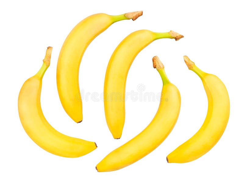 Banana cut stock photo. Image of round, gourmet, bananas - 32667236