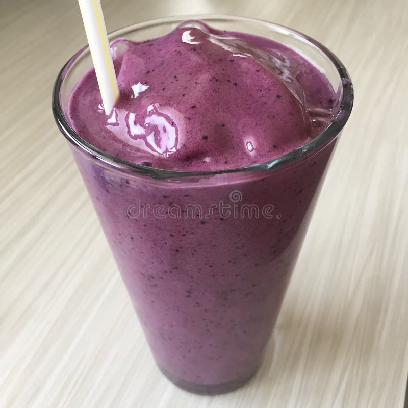 Blueberry Smoothy stock image. Image of healthy, blueberry - 240070195