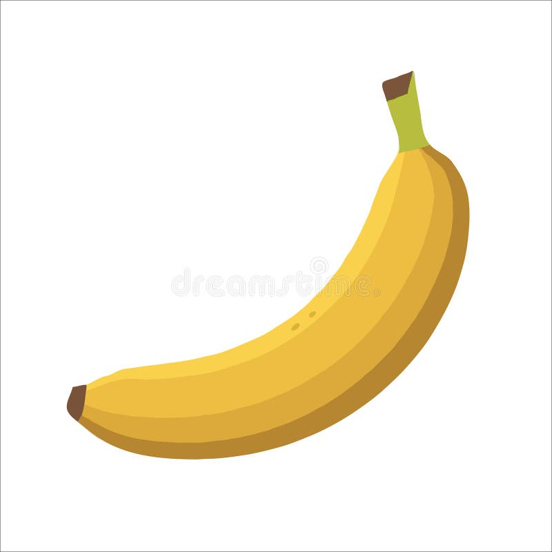 Banana Icon. Flat Illustration of Banana Vector Stock Illustration ...