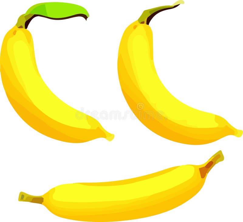 Banana Icon, Vector Banana Icon, Flat Banana Icon Stock Vector ...