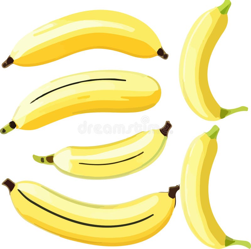 Banana Icon, Vector Banana Icon, Flat Banana Icon Stock Vector ...