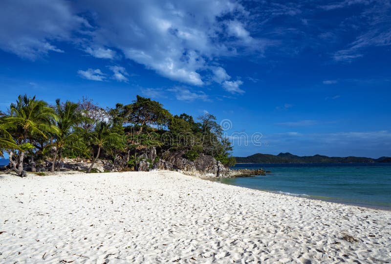 Banana Island in Palawan, Philippines Stock Photo - Image of palawan ...
