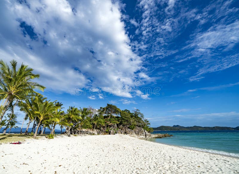 Banana Island in Palawan, Philippines Stock Image - Image of island ...