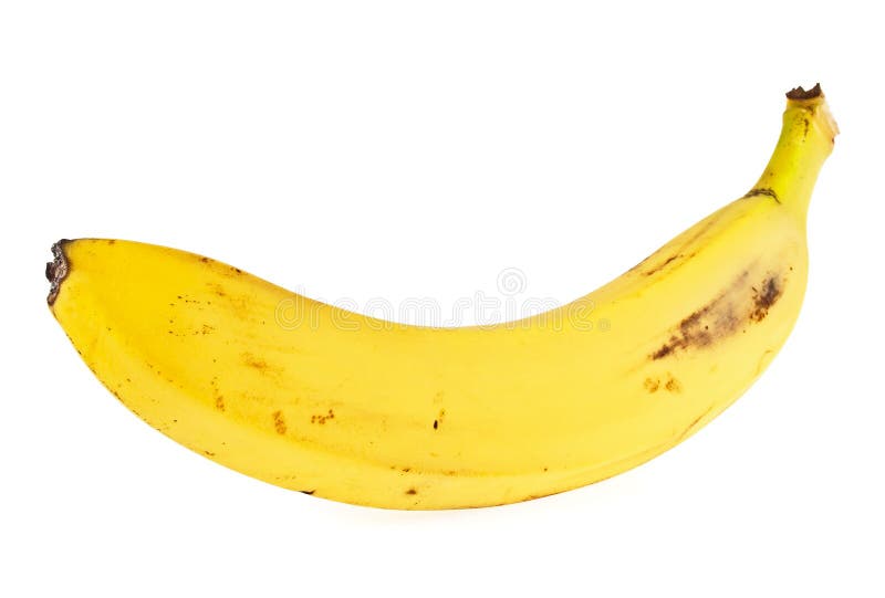 Banana Isolated White Background Stock Photos - Download 43,067 Royalty ...