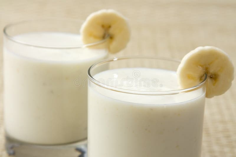 Banana Lassi stock image. Image of drink, borneo, white - 69333709