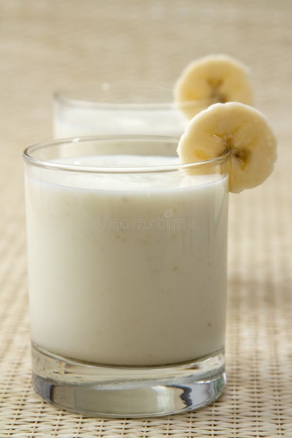 Banana Lassi stock photo. Image of shot, studio, food - 16298400