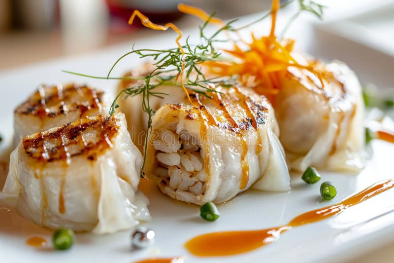 Banana Leaf Rice Dumplings Wrapped in Traditional Asian Rice Dumplings ...