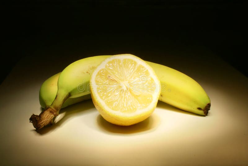 Banana And Lemon Picture. Image: 1406308