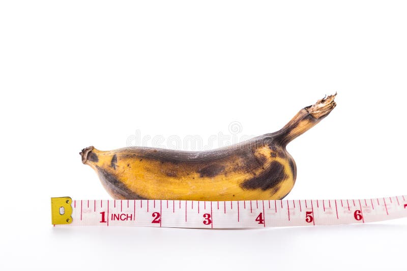 Banana and measuring tape stock image. Image of high - 36511279
