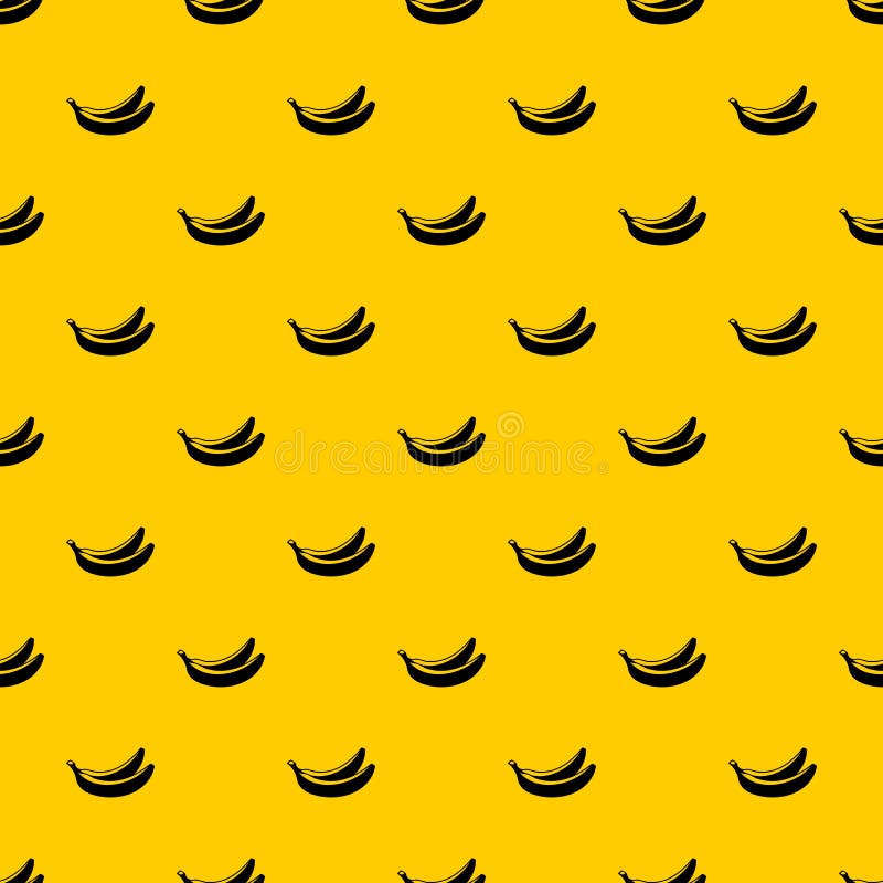 Banana pattern vector stock vector. Illustration of bananasfruit ...