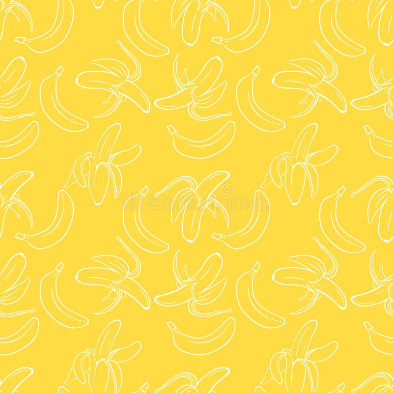 Banana stock illustration. Illustration of backdrop, eating - 58513228