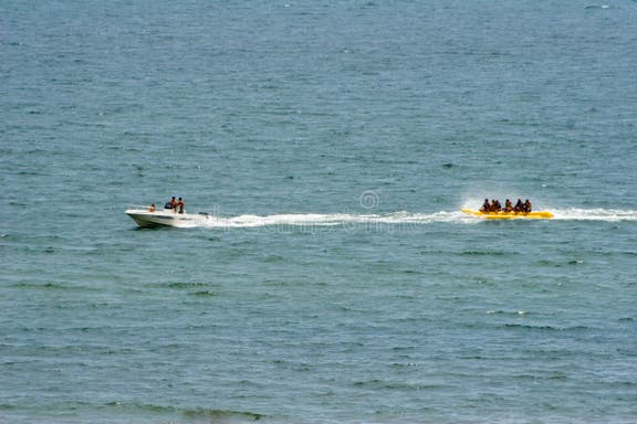 Banana ride 3 stock photo. Image of sunny, travel, ship - 186076