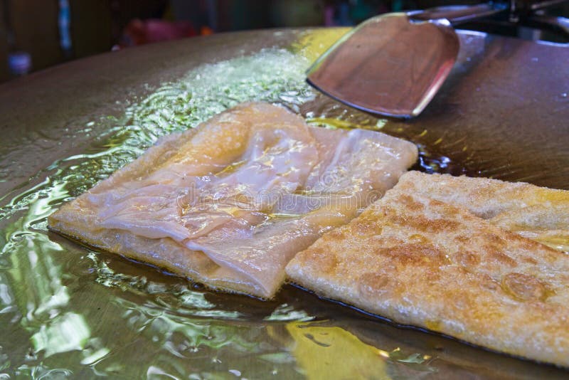 Banana roti stock photo. Image of fried, sweet, appetite - 23586224