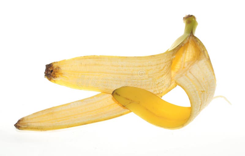 Banana shell stock image. Image of street, shell, wary - 995381